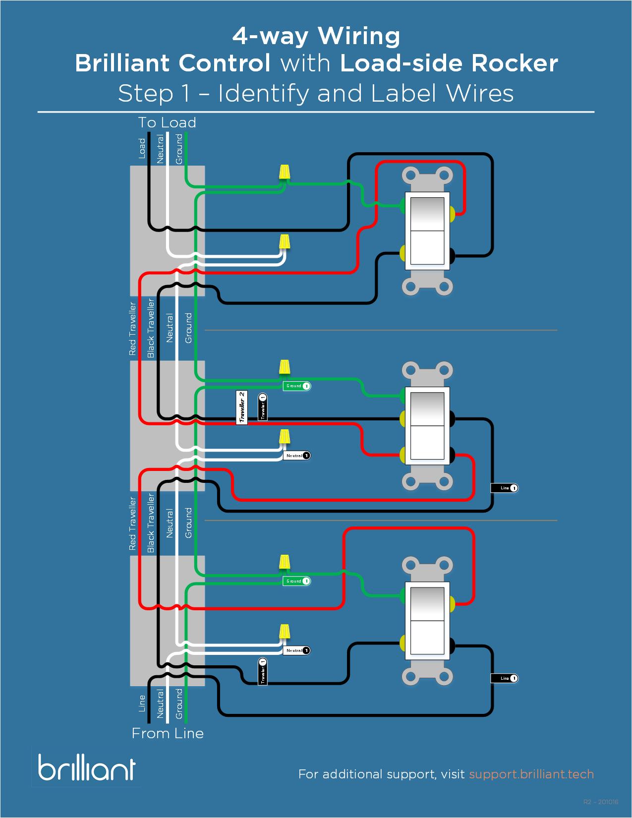3 And 4 Way Switch Wiring